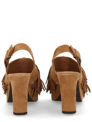 Ash Oprah Heeled Sandals - Beige