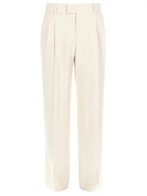 Drole De Monsieur Golfeur Chevrons Pantalone - White