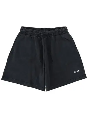 Msgm Logo Shorts For Men