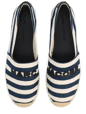 Marc Jacobs Striped Canvas Espadrilles - Multicolour