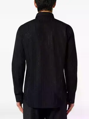 Philipp Plein Stripes Stones Shirt