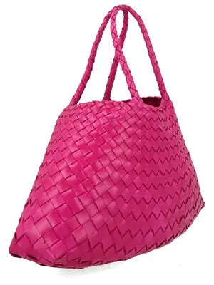 Dragon Diffusion Santa Croce Small Borsa - Fuchsia