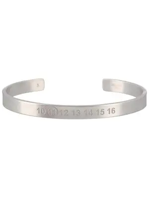 MAISON MARGIELA Number Reference Bracelet - Silver