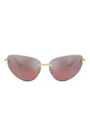 Versace Medusa Cat-eye Sunglasses - Gold