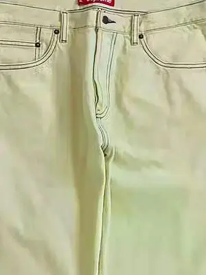 Supreme Bleached Straight-leg Jeans