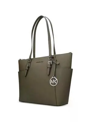 Michael Kors Logo-plaque Saffiano-leather Shoulder Bag