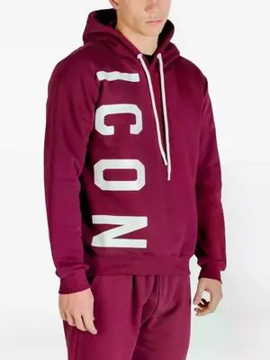 ICON BRAND Logo-print Hoodie