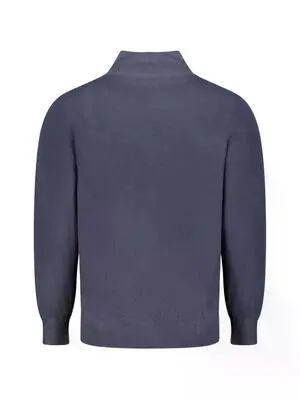 NORTH SAILS Zip-up Logo Patch Sweatshirt