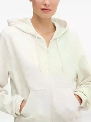 Guess Zip-up Hoodie With Drawstring Hood