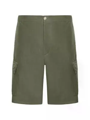 120% Lino Straight Leg Shorts For Men