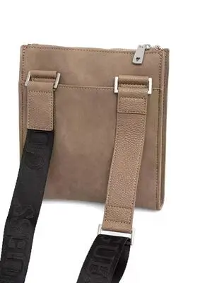 Guess Torino Logo-plaque Messenger Bag - Neutrals