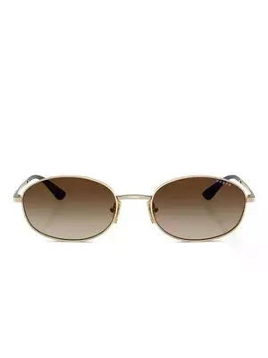 VOGUE EYEWEAR Oval-frame Sunglasses - Gold