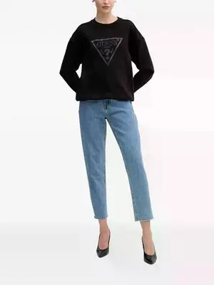 Guess Embellished-logo Sweatshirt