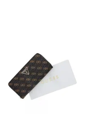 Guess Patterned Wallet - Brown
