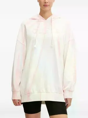 Guess Logo-print Hoodie - Pink