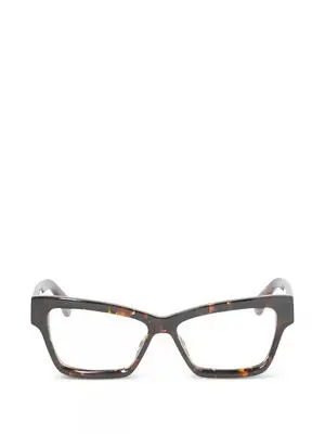 Off-White Square-frame Glasses - Brown