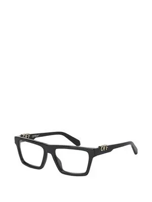 Off-White Rectangle Frame Glasses