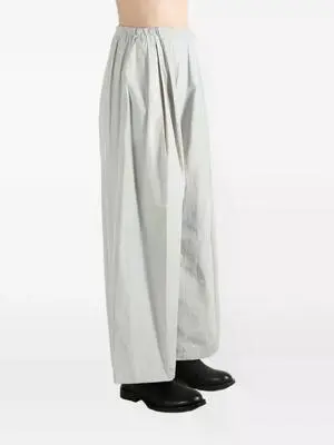 AMOMENTO Pleated Wide-leg Trousers