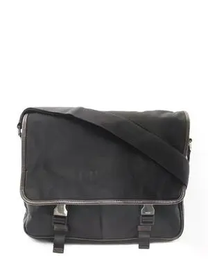 Prada 2000s Saffiano Leather Messenger Bag