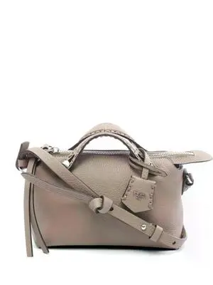 Fendi The Selleria Mini Satchel Bag - Neutrals