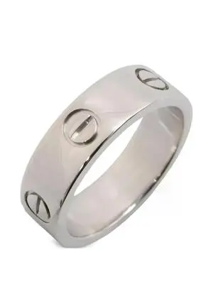 Cartier Love Screw Motif Ring - Silver