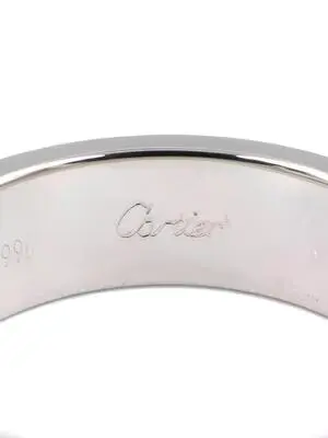 Cartier Love Screw Motif Ring - Silver