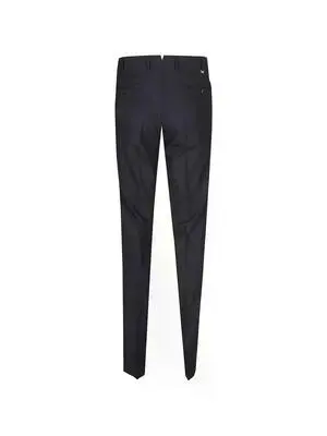 PT TORINO Pressed-crease Wool Trousers