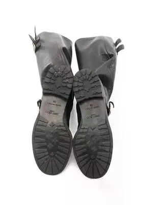JIMMY CHOO Leather Engineer Boots