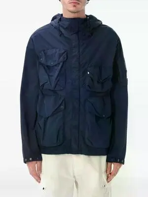 C.P. COMPANY Hooded Jacket With Lens Logo Detail