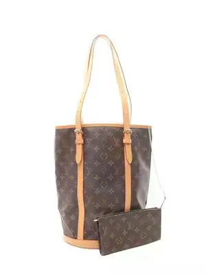 LOUIS VUITTON Monogram Canvas Bucket Gm Shoulder Bag