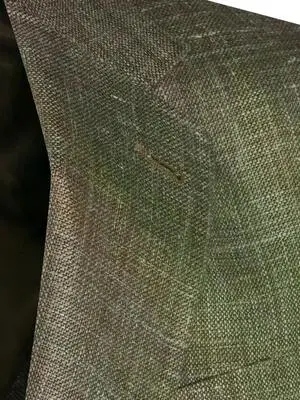 Canali Single-breasted Blazer - Brown