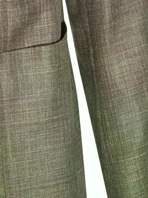 Canali Single-breasted Blazer - Brown