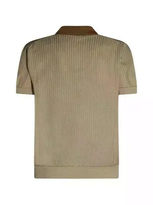 PIACENZA CASHMERE 1733 Ribbed-knit T-shirt