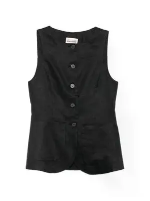 SEMICOUTURE Button-up Waistcoat