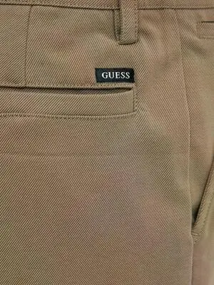 Guess Pleated Twill Trousers