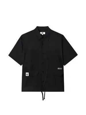 CHOCOOLATE Drawstring-hem Utility Shirt
