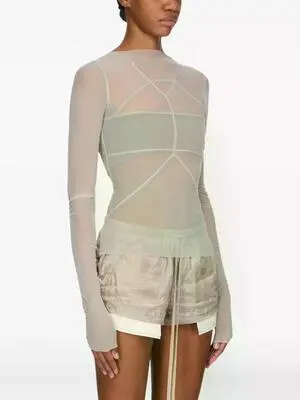 Rick Owens Temple Exposed-seam T-shirt