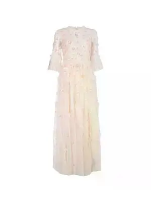 NEEDLE & THREAD Sequin-embellished Gown