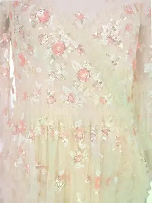 NEEDLE & THREAD Sequin-embellished Gown