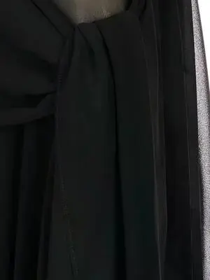 GIANLUCA CAPANNOLO Draped Long-sleeve Blouse