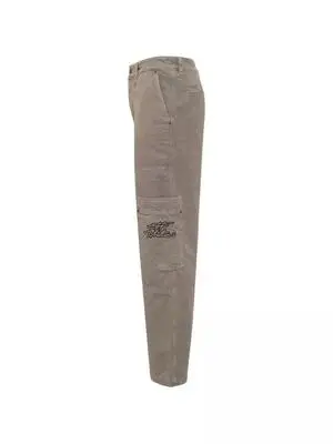Off-White Embroidered-logo Cargo Pants