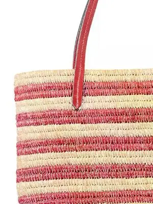 Poolside Capri Striped Tote - Neutrals