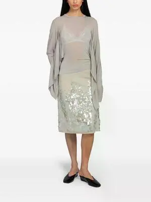 Paloma Wool Draped-panel Blouse