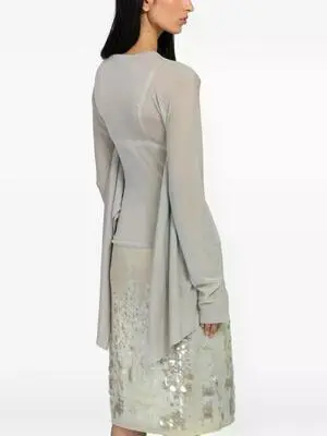 Paloma Wool Draped-panel Blouse