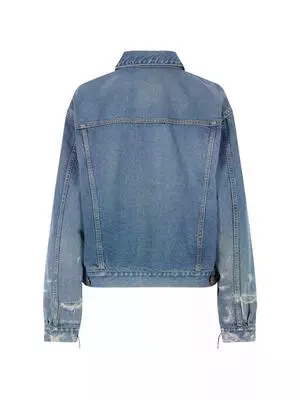 KURO Argyle Sashiko Denim Jacket