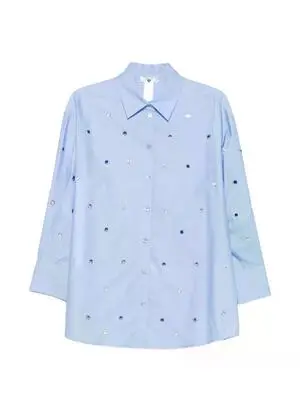 Twinset Curved Hem Shirts For Women