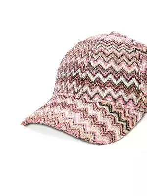 Missoni Zigzag Knit Baseball Cap
