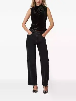 ALLSAINTS Tia Draped-neck Blouse