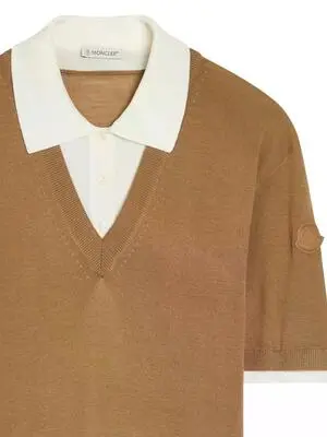 Moncler Wool V-neck Sweater
