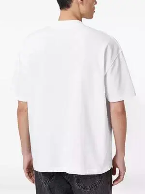 ALLSAINTS Haven Logo-embroidered T-shirt - White